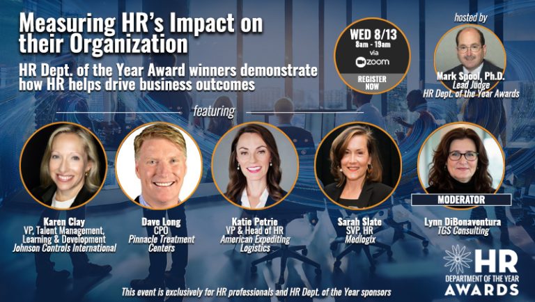 Measuring HR’s Impact on their Organization – HR Awards